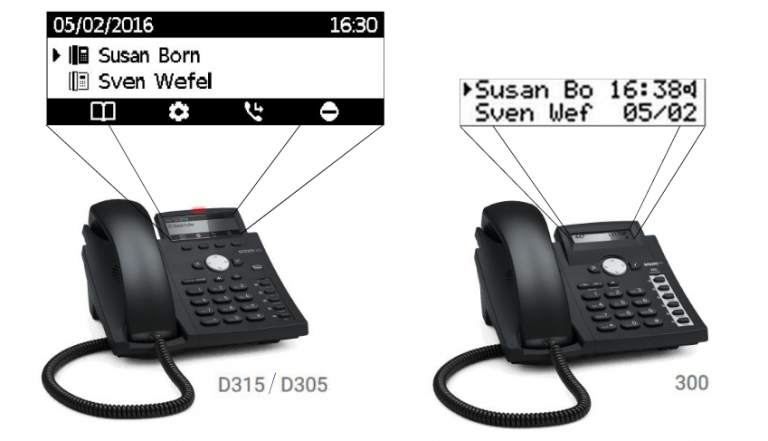 Differences between the new Snom D315, D305 and the Snom 300 – ProVu Blog