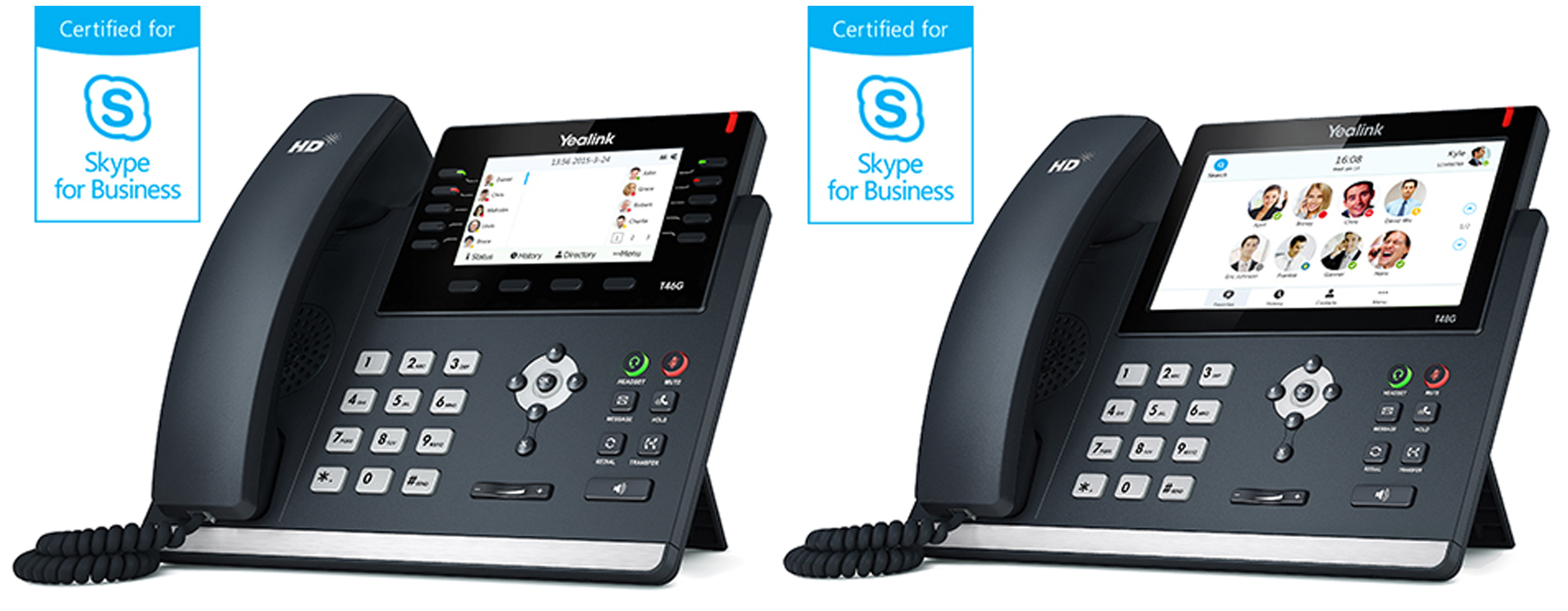 Yealink T46G and T48G certified for use with Skype for Business Online ...