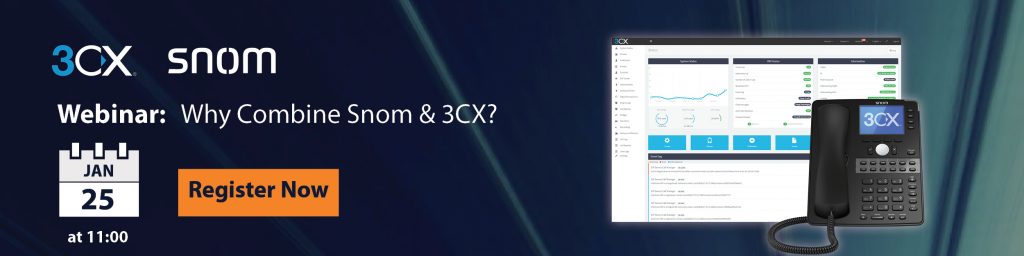 WEBINAR: Why Combine Snom with 3CX? – ProVu Blog