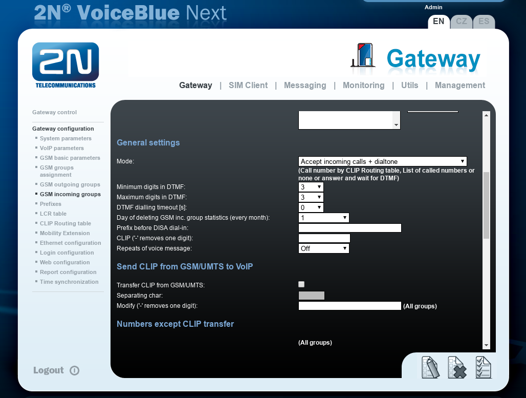 How to configure your 2N Voiceblue Next to pass incoming calls to your ...