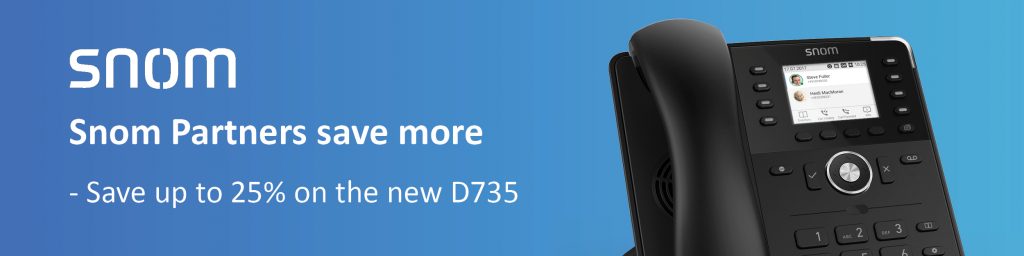 Save up to 25% on the new Snom D735! – ProVu Blog