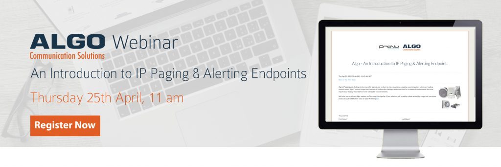 Algo Webinar – An Introduction to IP Paging & Alerting Endpoints ...