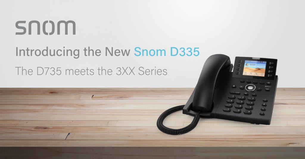 Introducing the New Snom D335 – ProVu Blog